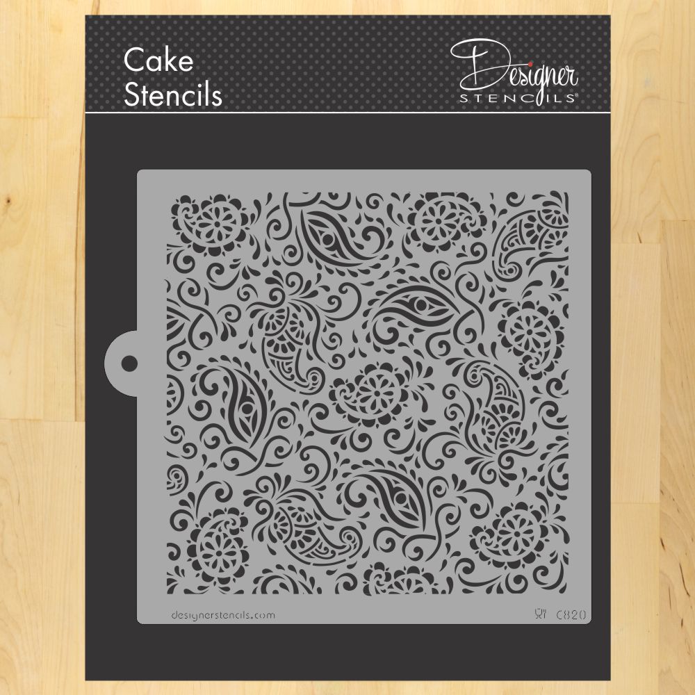 Stencil Patterns and Designs for Cake Decorating – Confection Couture ...