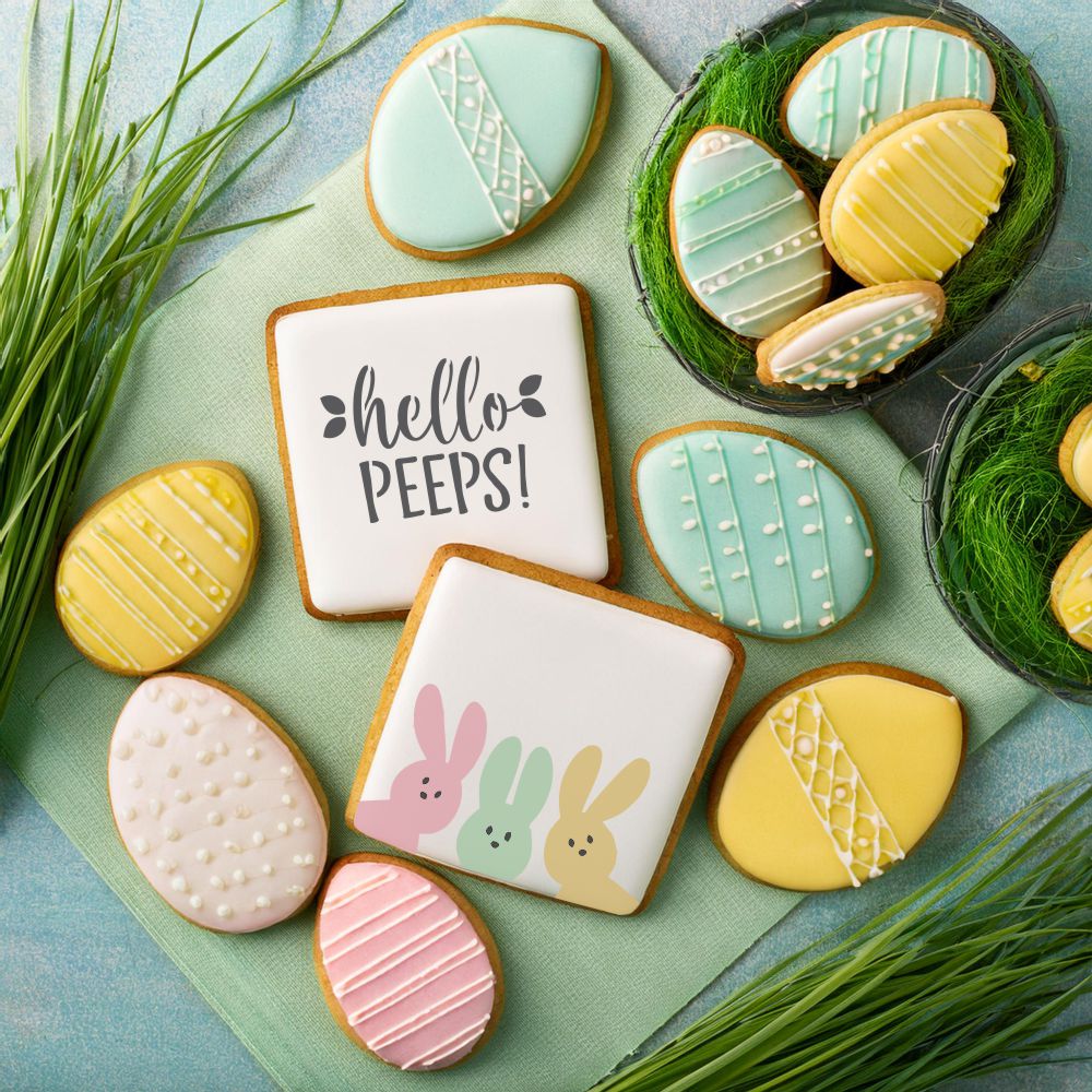 Easter Stencils for Cookies: Decorate Cookies for Easter – Confection ...