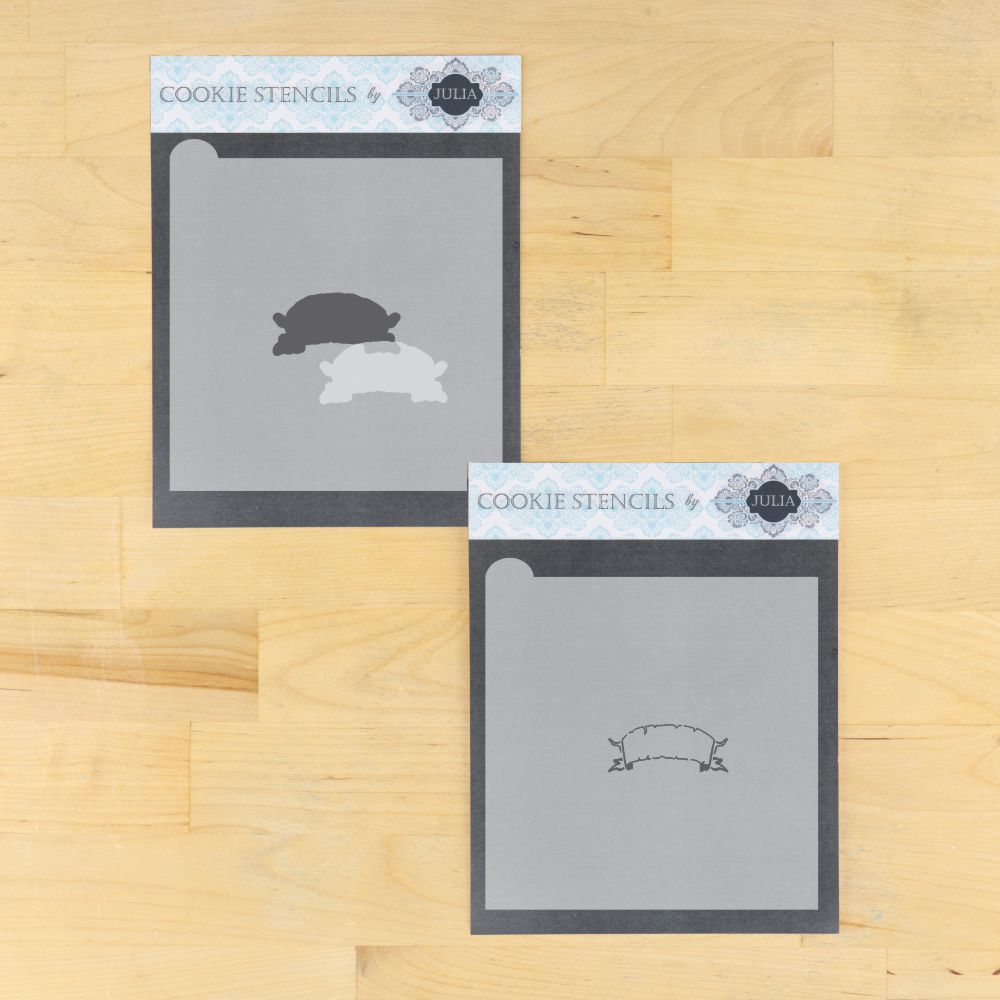 Julia Usher Frame & Mask Sets to Decorate Layered Cookies – Confection ...