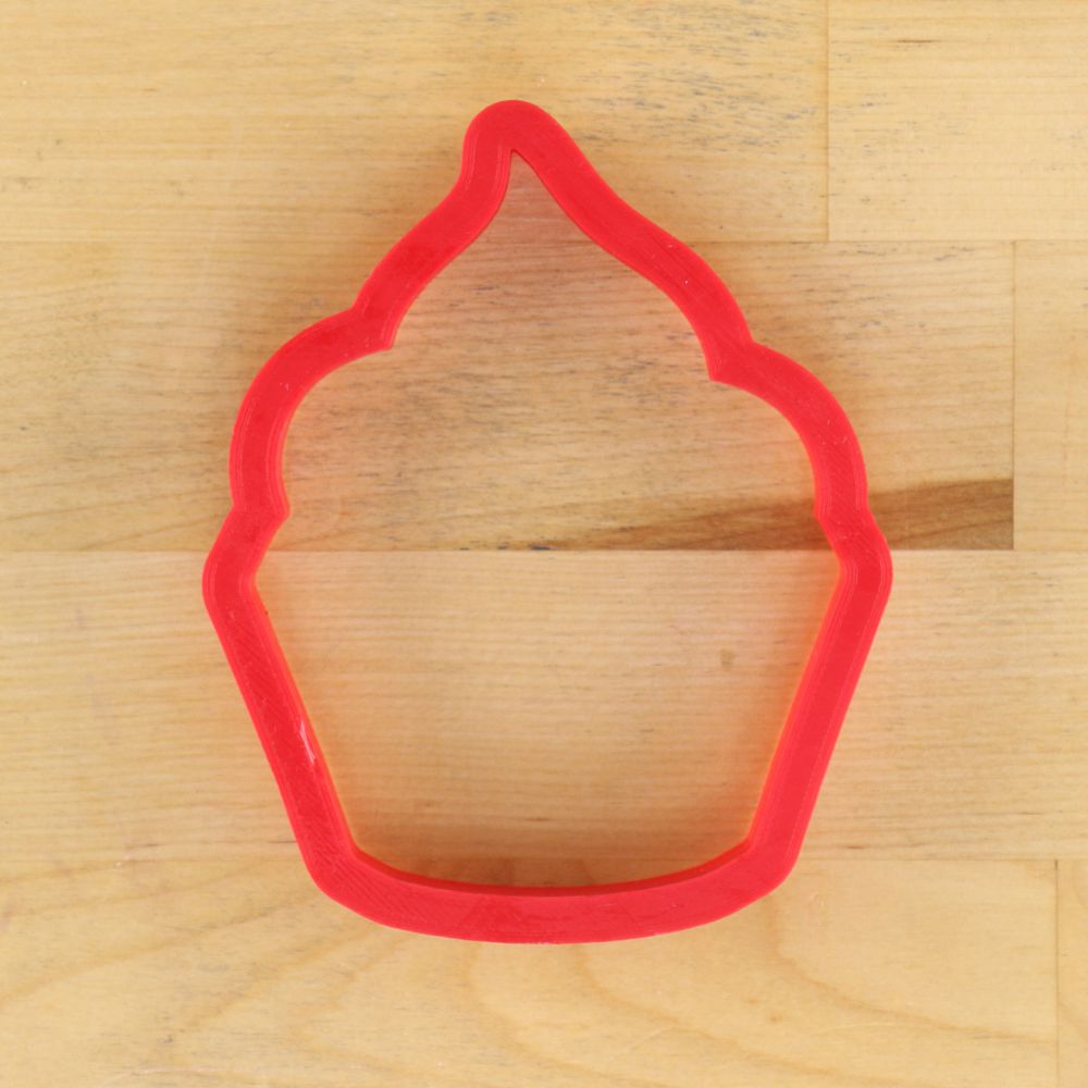 Cupcake Cookie Cutter for Birthday and Wedding Cookies – Confection ...