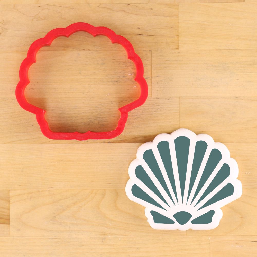 Shell Cookie Cutter | Beach Themed Cookies – Confection Couture Stencils