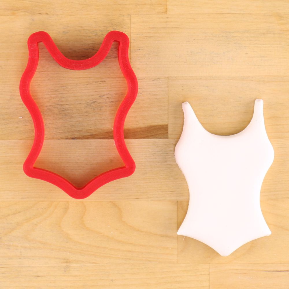 Swimsuit Cookie Cutter | Bathing Suit Cookies for Beach Birthday ...