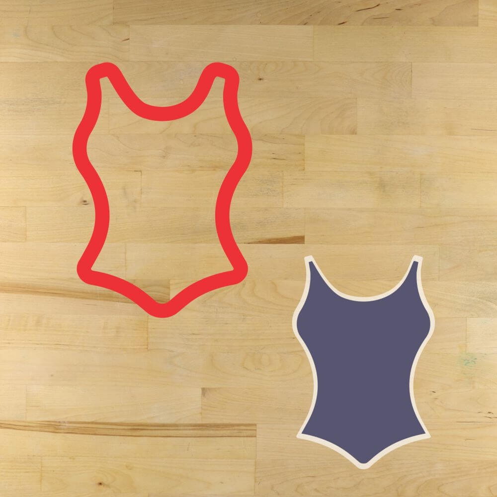 Swimsuit Cookie Cutter | Bathing Suit Shaped Cookies – Confection ...