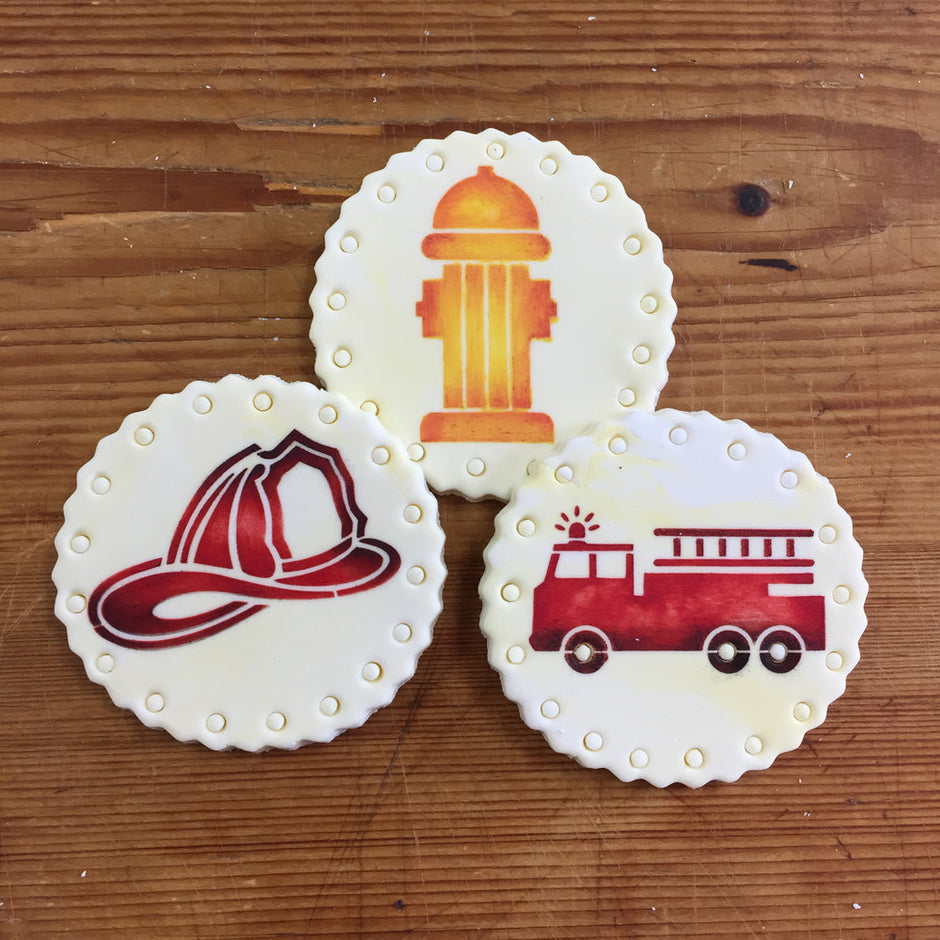 Medical, Police and First Responders Cookie Stencils – Confection ...