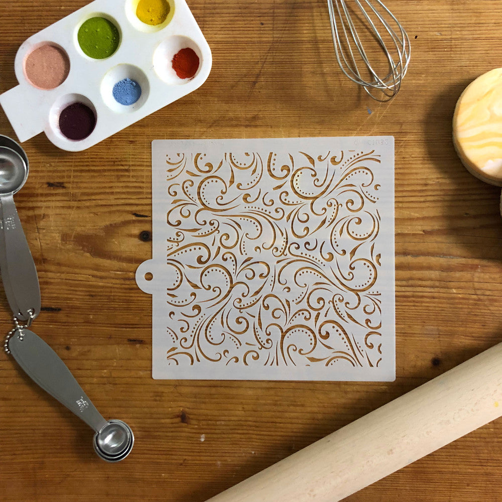 Square Cake Stencils | Designer Stencils – Confection Couture Stencils