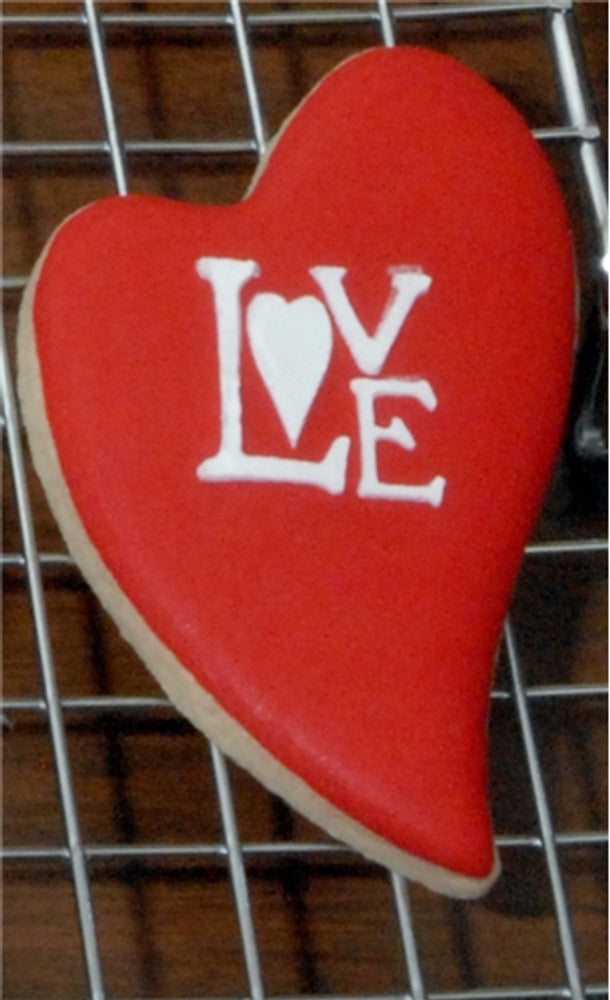 Love Message Stencil Set for Valentine's Day Cakes and Cookies ...