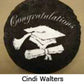 Round Stencil Top for 2024 Graduation Cakes - Confection Couture Stencils