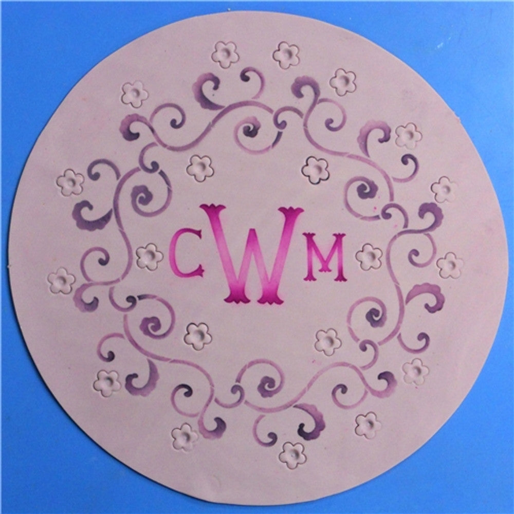 Basic Alphabet Lettering Stencils for Cake Decorating – Confection ...