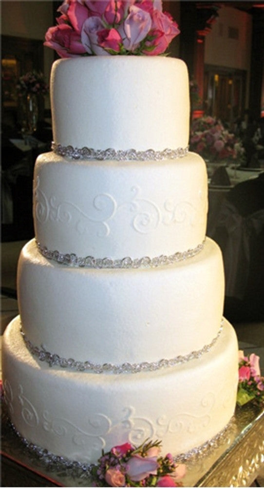 Leafy Scroll Patterns for Cake Decorating – Confection Couture Stencils