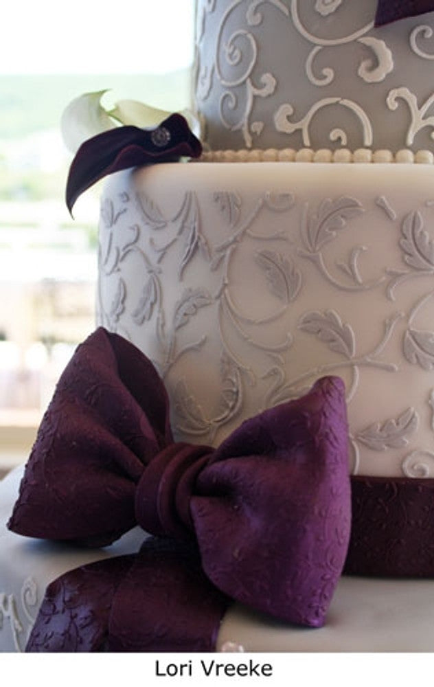 Leafy Scroll Patterns for Cake Decorating – Confection Couture Stencils