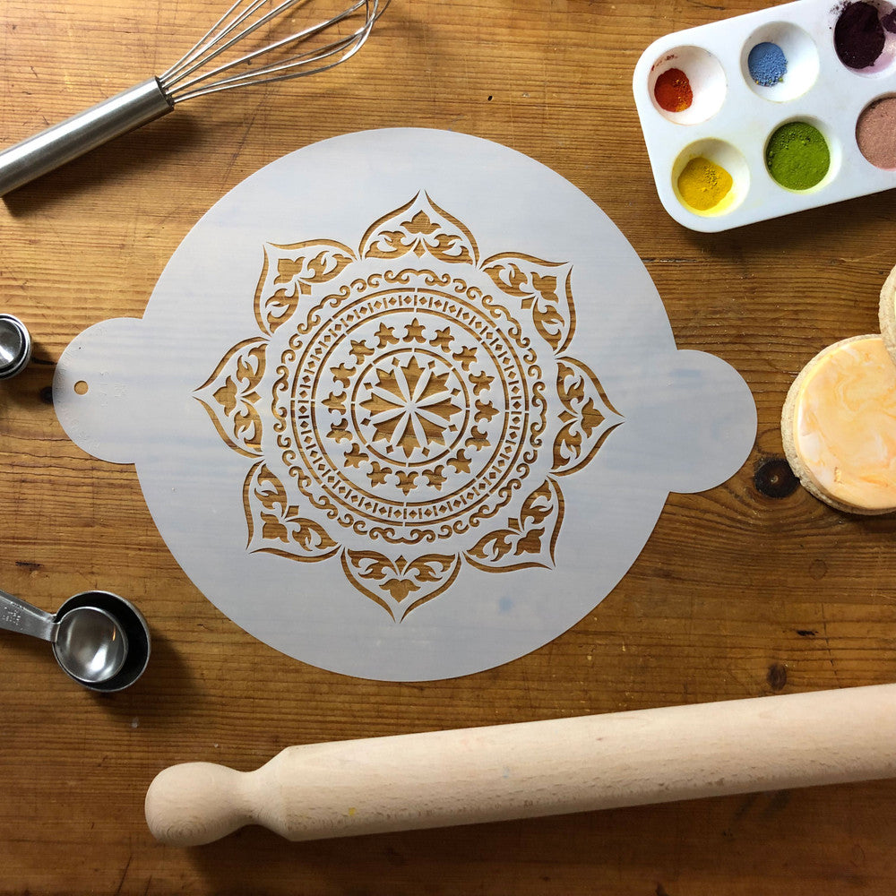 Moroccan Medallion Stencil Top for Breads and Cakes – Confection ...