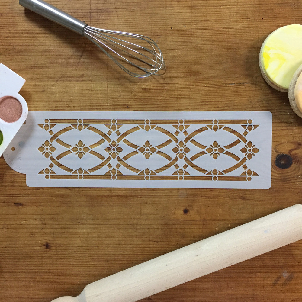 Iron Lattice Cake Decorating Stencil: New Orleans Style – Confection ...