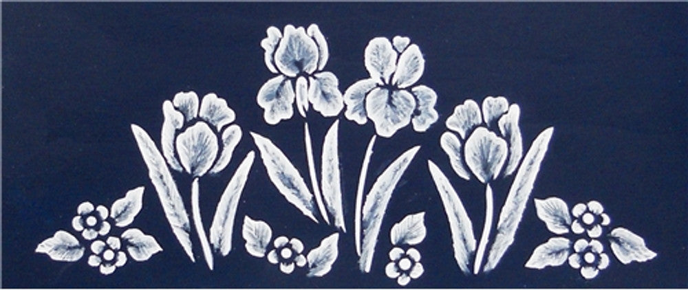 Brushstroke Spring Flowers Stencil Set for Cake Decorating – Confection ...