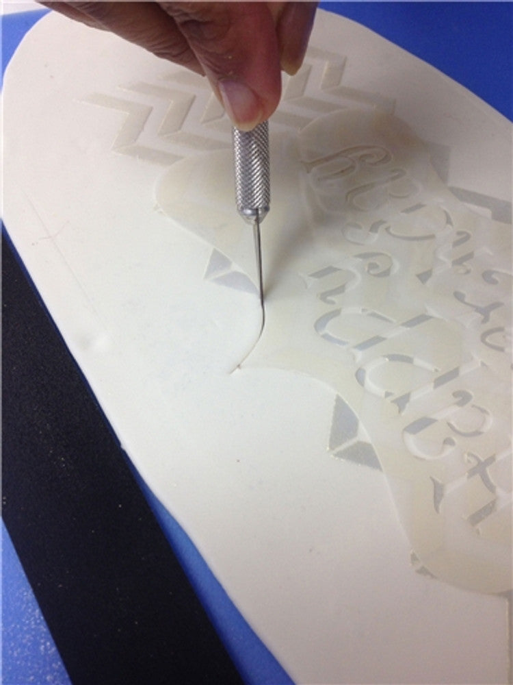 Happy Birthday Cake Plaque Stencil and Numbers – Confection Couture ...