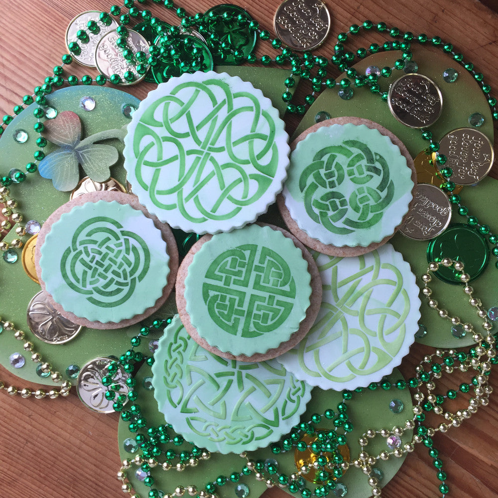 Celtic Medallions Cookie Stencils by Designer Stencils – Confection ...