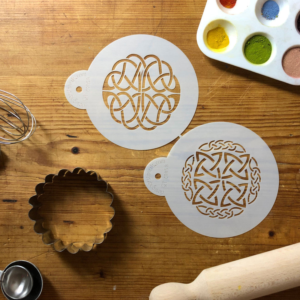 Celtic Medallions Cookie Stencils by Designer Stencils – Confection ...