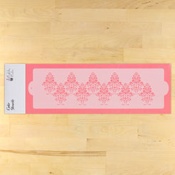 Damascus Designer Stencil for Cakes – Confection Couture Stencils