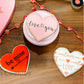 Love Script Cookie Stencil: Popular Valentine Cookie Stencils ...
