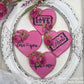 Love Script Cookie Stencil: Popular Valentine Cookie Stencils ...