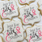 For Tits and Giggles Breast Cancer Awareness Cookie Stencil ...