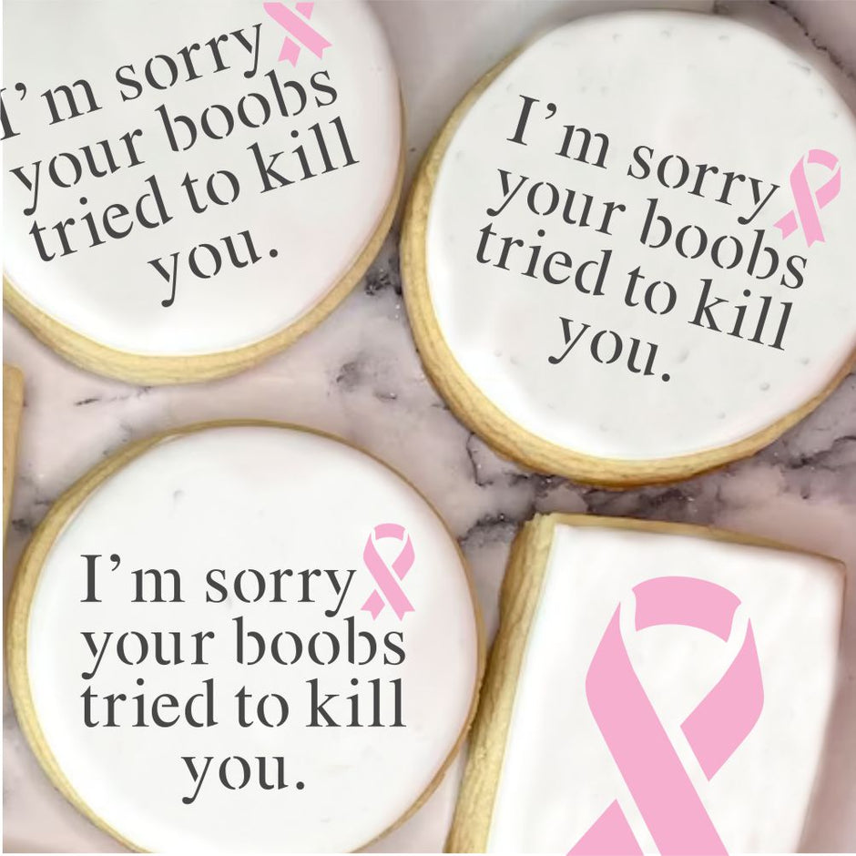 Deviant Confections Cookie Stencil: Decorate Hilarious R-rated Cookies ...