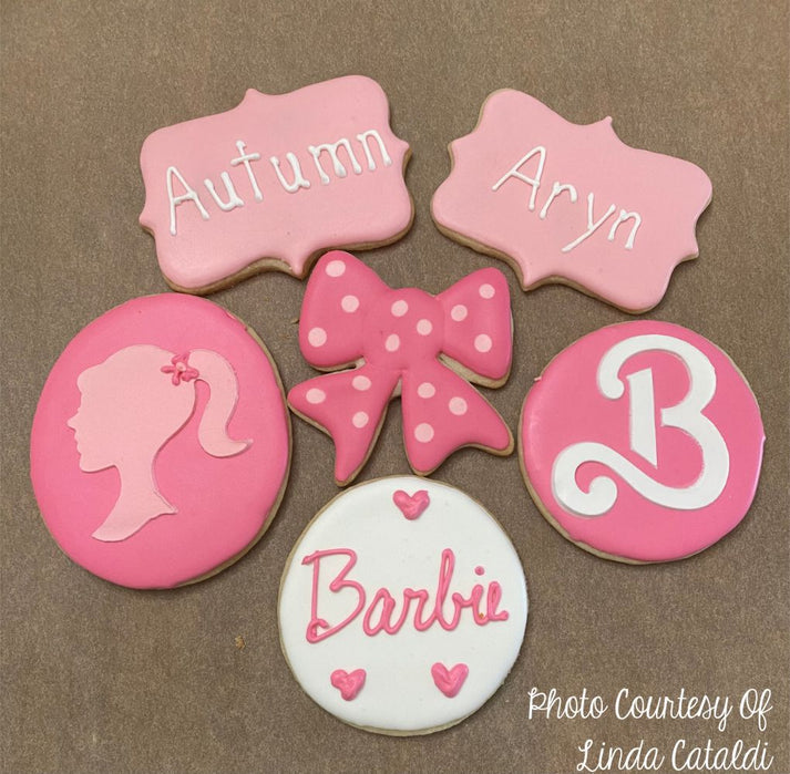Barbie Style Stencils for Cakes and Cookies – Confection Couture Stencils