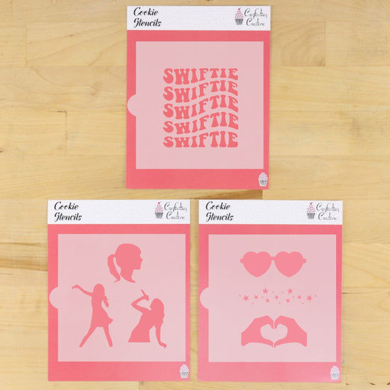 Swiftie Fan Stencil Set For Cookie Decorating – Confection Couture Stencils