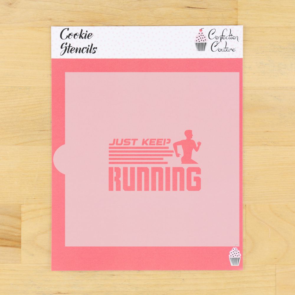 Runner Cookie Stencils: Cookies for Races and Marathons – Confection ...