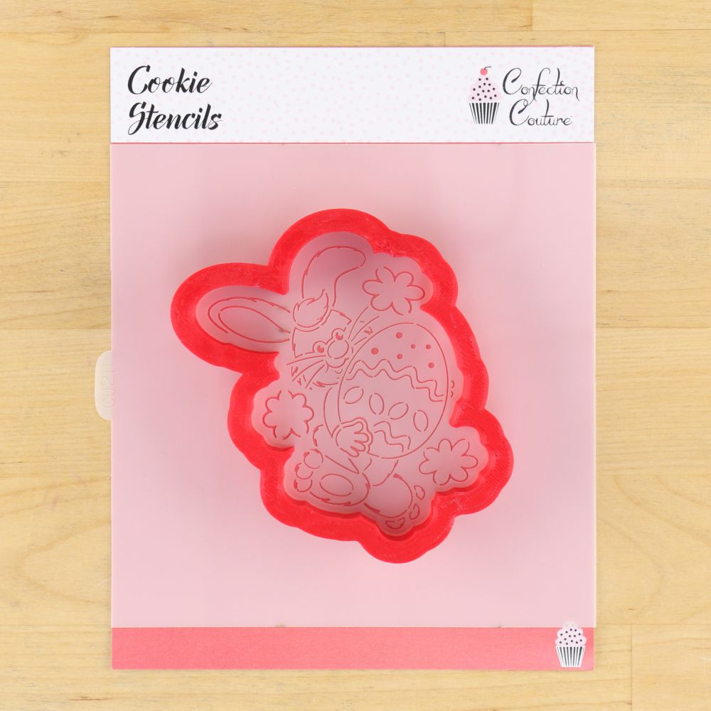Easter Bunny Paint Your Own Cookie Stencils – Confection Couture Stencils