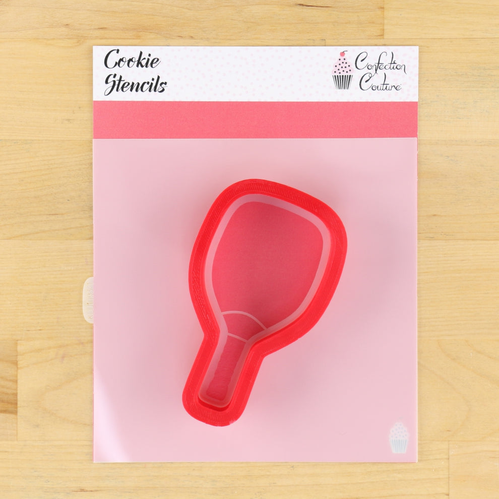 Pickleball Paddle Cookie Stencils and Cookie Cutters – Confection ...