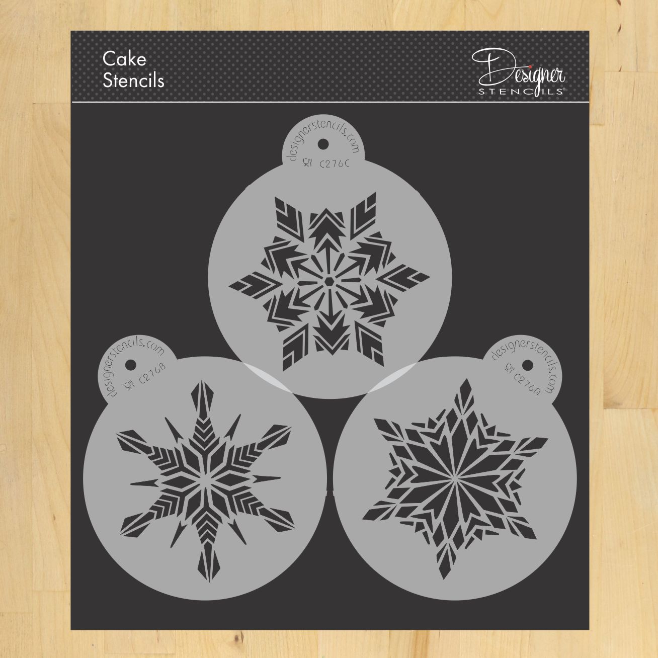 Stencils for Christmas Cake Decorating – Page 2 – Confection Couture ...