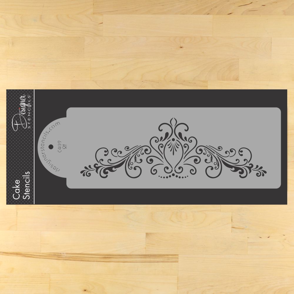 Princess Lace Cake Side Stencils From Designer Stencils – Confection ...