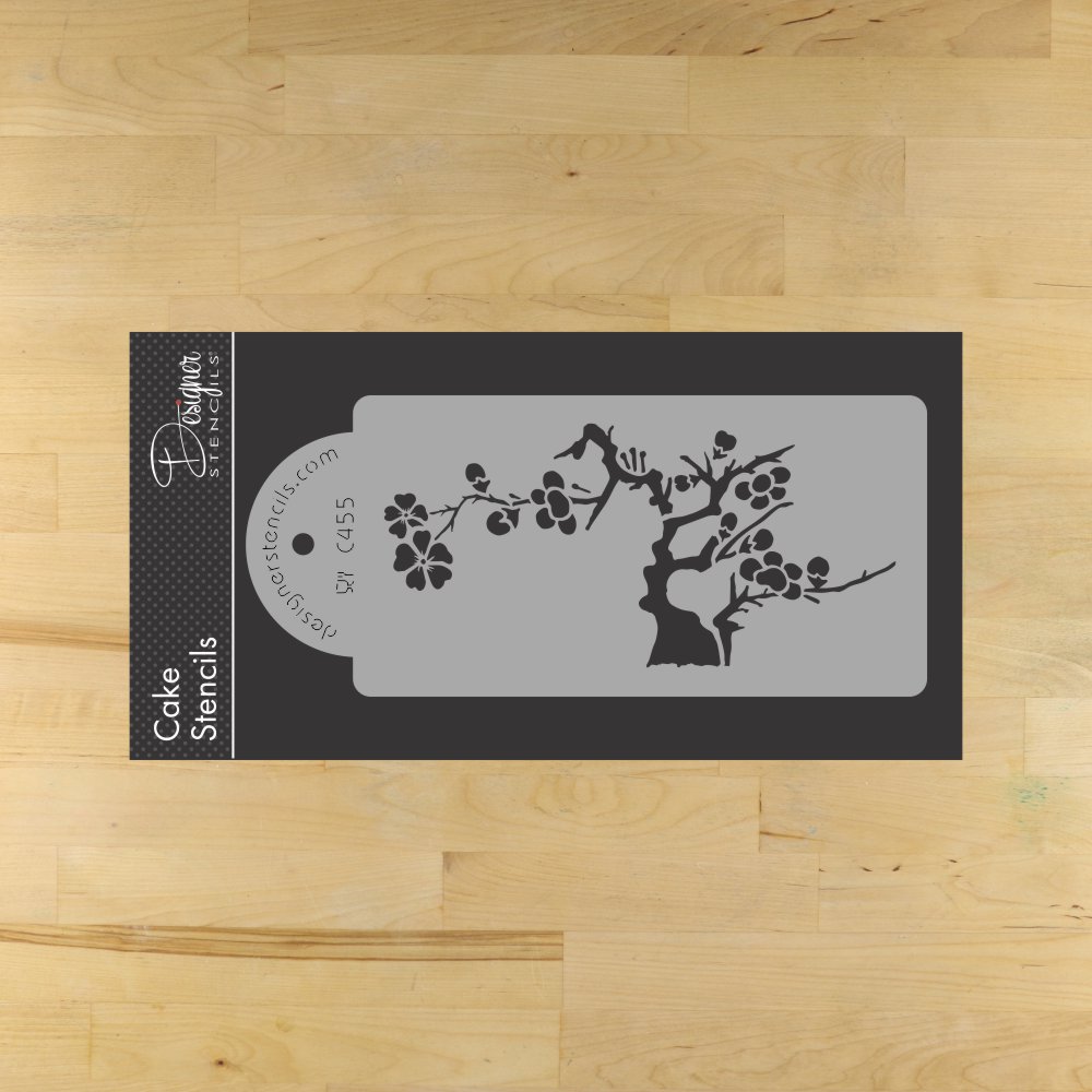 Multi-Tier Cherry Blossom Tree Cake Stencils – Confection Couture Stencils