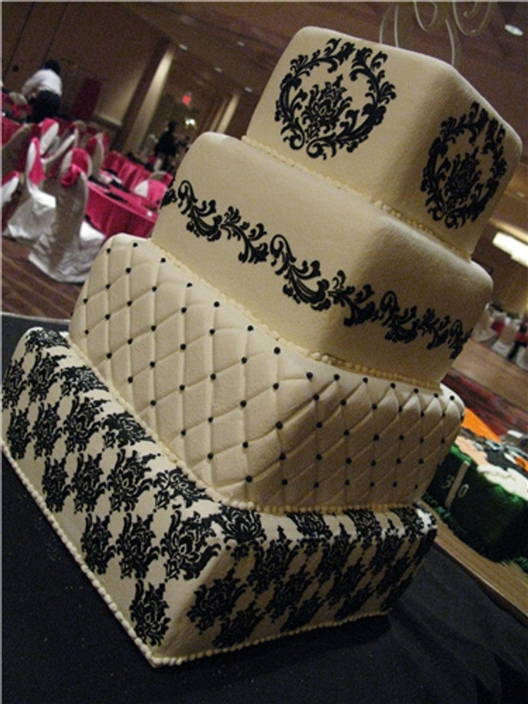Filigree Cake Stencil Designs by Designer Stencils – Confection Couture ...