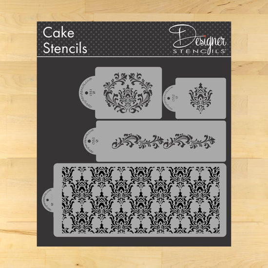 Filigree Cake Stencil Designs by Designer Stencils – Confection Couture ...