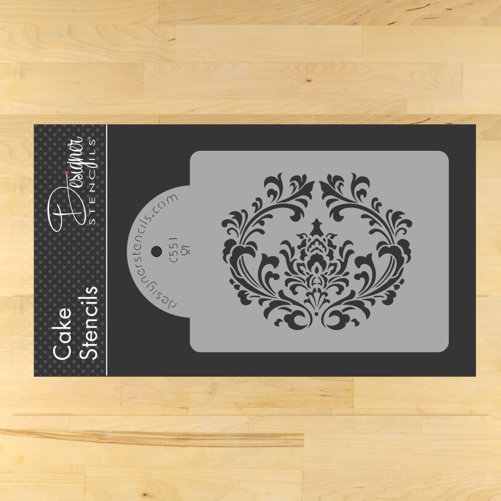 Filigree Cake Stencil Designs by Designer Stencils – Confection Couture ...
