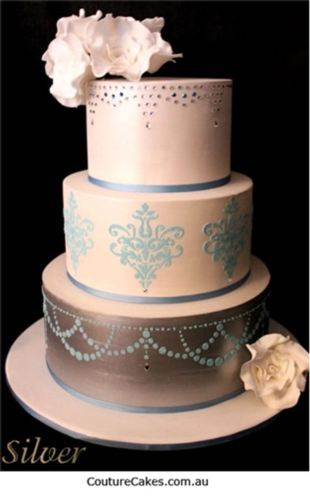Pearl Swag Cake Side Stencil by Designer Stencils – Confection Couture ...