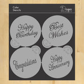 Graduation Cake Stencils: Decorate a Graduation Cake – Confection ...