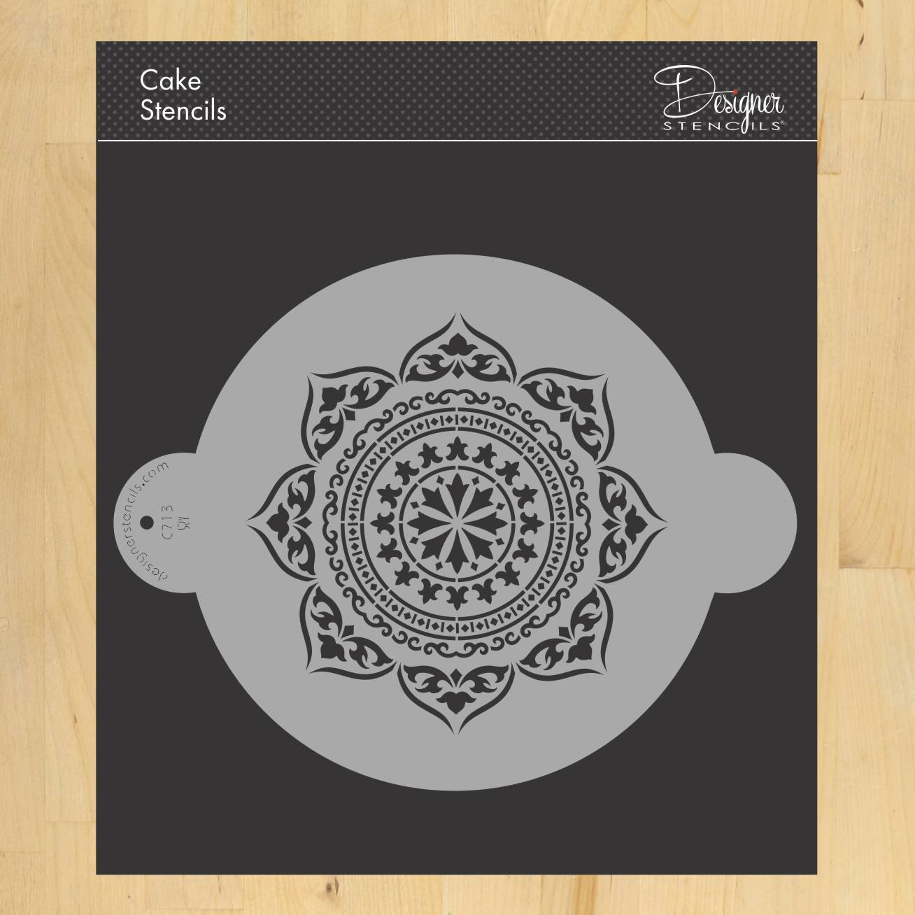 Moroccan Medallion Stencil Top for Breads and Cakes – Confection ...