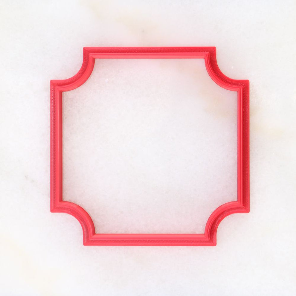Corner Plaque Cookie Cutter – Confection Couture Stencils