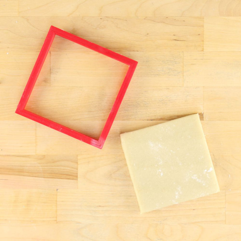 Square Cookie Cutter | 3D Printed Baking Cutter USA – Confection ...