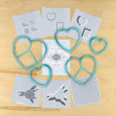 Julia's Magnificent Mum Heart Box Project Kit – Confection Couture Stencils