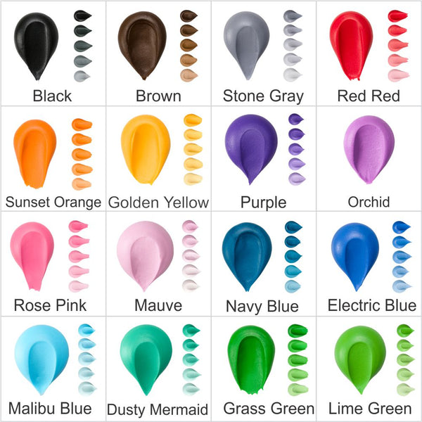 DecoPac Premium Gel Food Color | Confection Couture Stencils