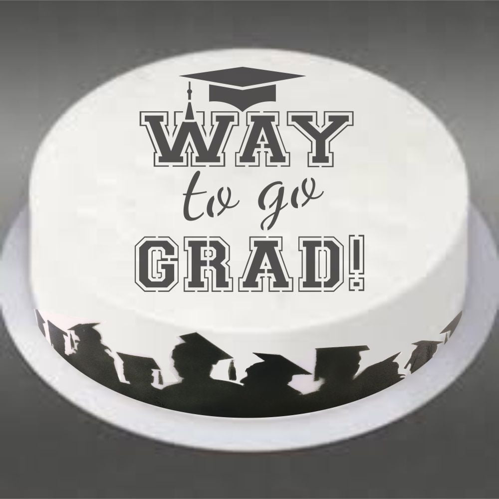 Cake Stencil Kit for Decorating Graduation Cakes – Confection Couture ...