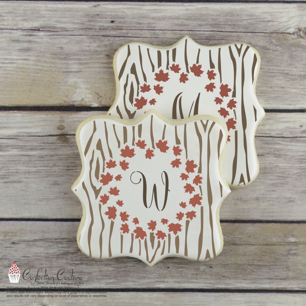 Monogram Cookie Stencils: Add Letters to Cookies With Ease ...