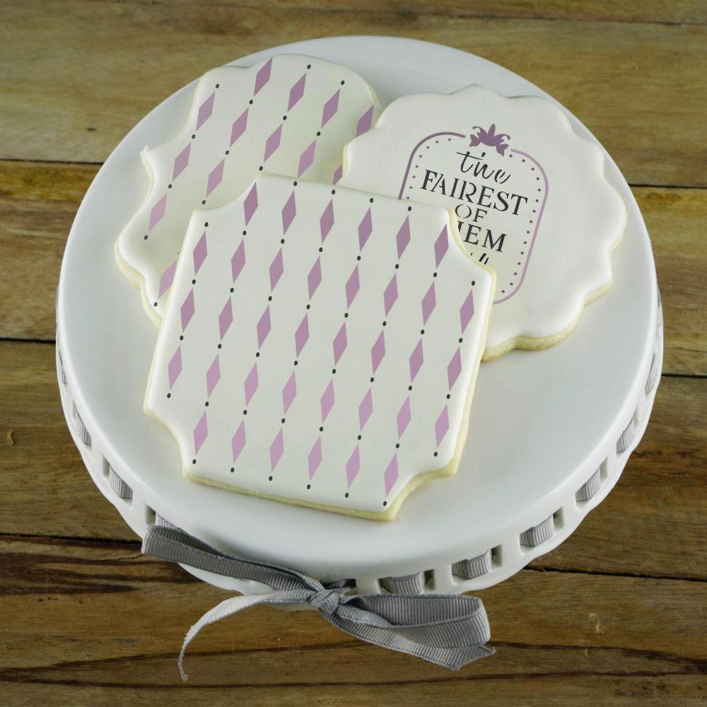 Jester Harlequin Stencil for Cookies – Confection Couture Stencils