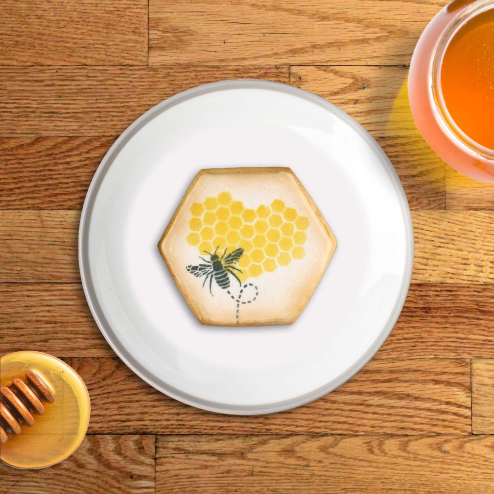 Bee Themed Cookie Stencils & Cutters