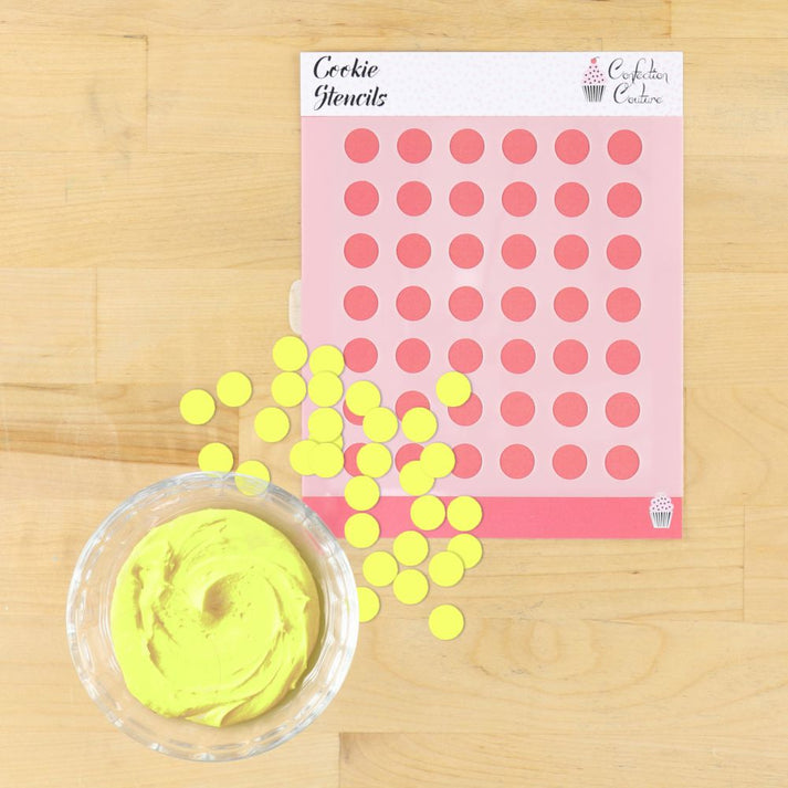 Assorted Dots Sprinkle Stencils: Make DIY Sprinkles for Cupcakes ...