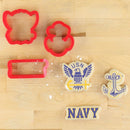 U.S. Navy Logo Cookie Stencil | Cookies for US Navy – Confection ...