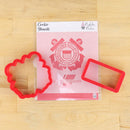 Coast Guard Cookie Stencil and Cutter | Coast Guard Cookies ...